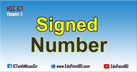 Signed Number S Compliment Form S Complement Form