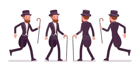 Man Tuxedo Walking Stock Illustrations 56 Man Tuxedo Walking Stock