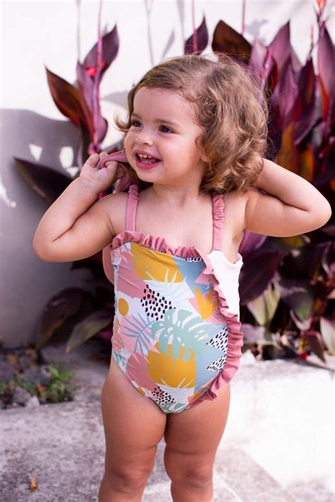 BaÑador NiÑa Sostenible Nuku Shola Brisa De Verano Refrescantes