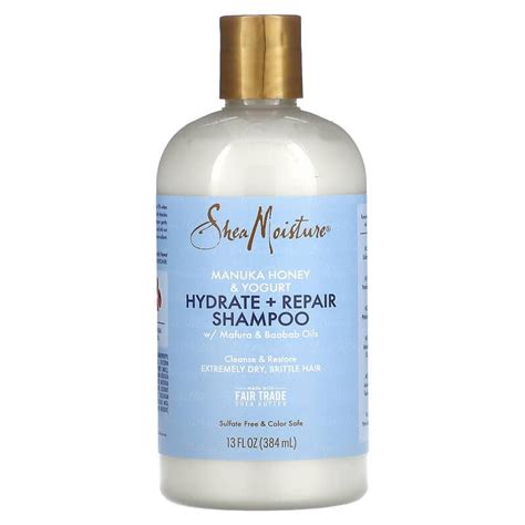 Sheamoisture Manuka Honey And Yogurt Hydrate Repair Shampoo With