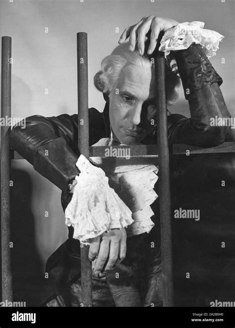 Charles Friedrich Antonio Regnier A German Actor In A Role Stock