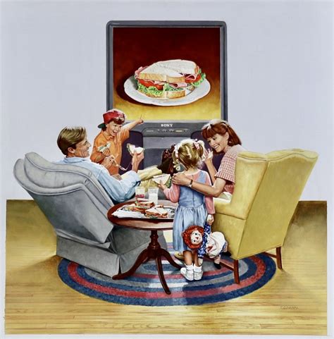 Joseph Csatari Original Illustration Artwork For Sale