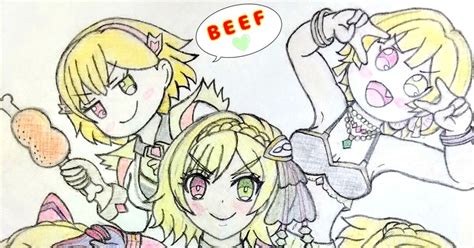 シャルロット・フェリエ 白猫ゴルフ・シャルロット 北原あさのイラスト Pixiv
