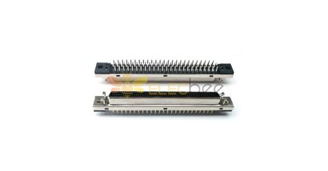 Scsi Connector 100pin Cn Type Straight Female Dip Type Pcb Mount
