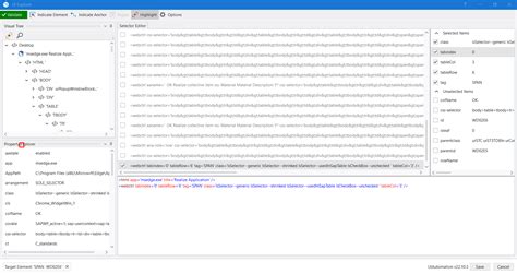 SAP Webgui SAP Checkbox In Datatable Range Get Atribute Studio