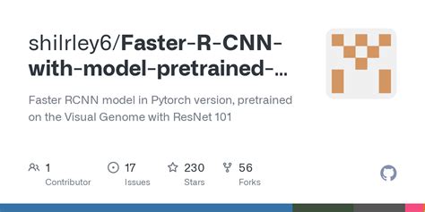 Faster R Cnn With Model Pretrained On Visual Genomerelationsvocabtxt