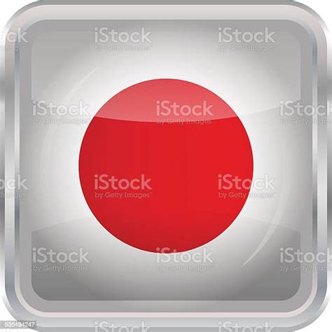 플래깅 광택지 버튼일본 2015년에 대한 스톡 벡터 아트 및 기타 이미지 2015년 금속 기 Istock