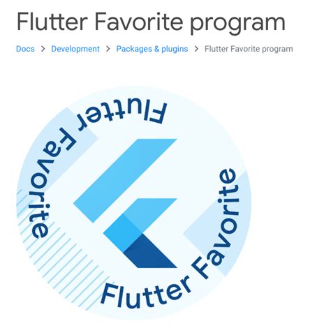 Flutter Favorites Program And Top 4 Packages By Flutterappworld Medium