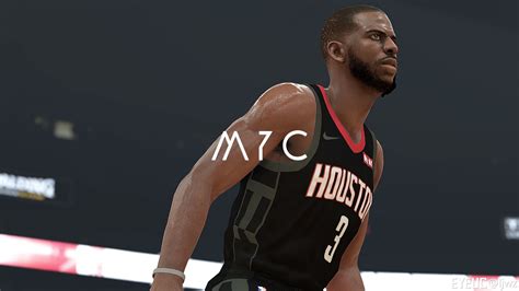 Nba2k19 2019 02 10 21 45 07【myc 2k19还原计划】chris Paul 预览 Eyeuc社区