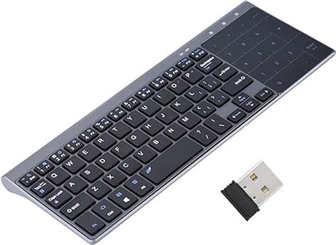 Vbestlife 2 4GHz Wireless Keyboard Portable Wireless Keyboard With Sensitive Touch Pad