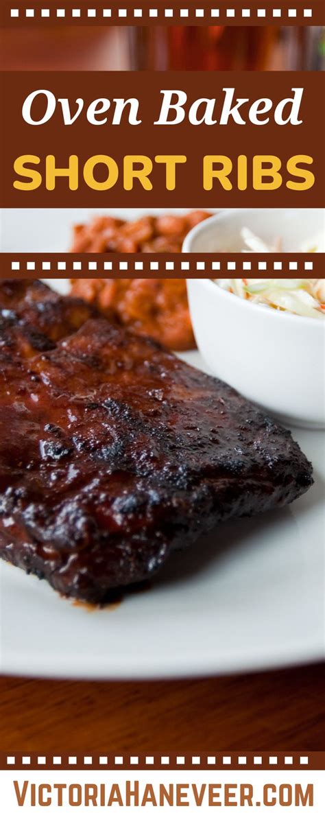 Oven Baked Short Ribs With Lemon And Brown Sugar