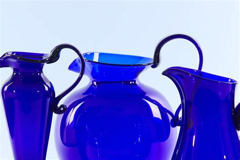 Blue Glass Homeware To Buy Handmade By Original Bristol Blue Glass