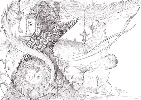 过程2~插画商业插画古戈力1原创作品 站酷zcool