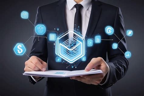 Securing Corporate Data Efficient Document Management Solutions Premium Ai Generated Image