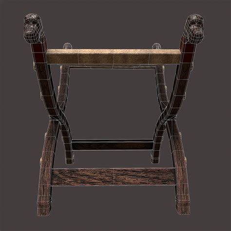 Viking Decorative Stool 3d Model By Get Dead Entertainment