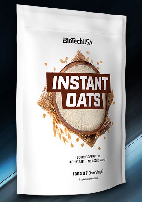 Купить овсянку в Кишиневе и Молдове, instant oats biotechusa, 1000 грамм