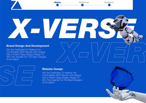 X Verse Minimalistic Agency Behance