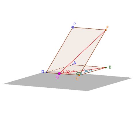 Angle Between 2 Planes Geogebra