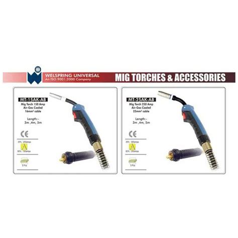 Blue And Black Mig Torches At Best Price In Delhi Welding Aids