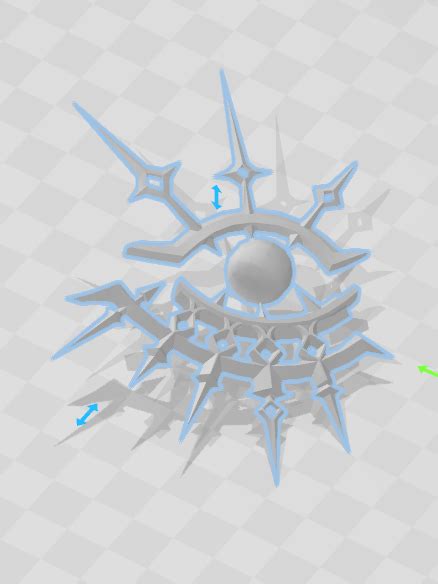 Stl File Lunox Eyes Of Eternity Skin Mobile Legends・3d Printable