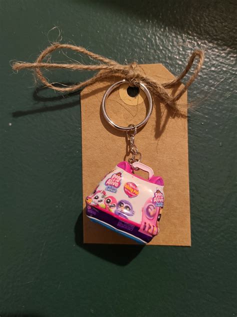 Mini Toy Keychains Etsy