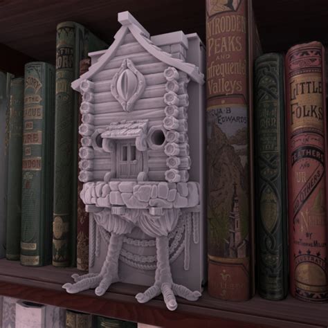 3d Printable Babas House Booknook By Crosslances