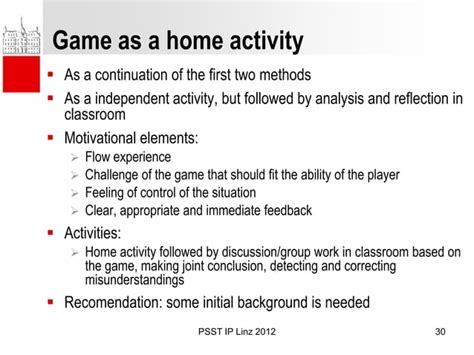 Serious Games Psst 2012 Linz Ppt
