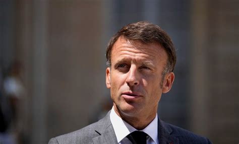 La Polémica Que Desató Macron Al Decir Que No Descarta El Envío De
