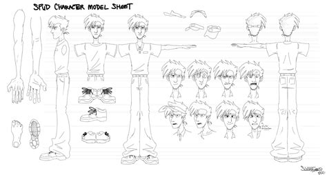 Character Model Template