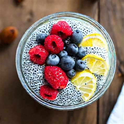 Chia Seeds With Lemon And Honey For Weight Loss