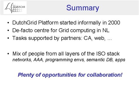Largescale Distributed Computing In The Netherlands A Status