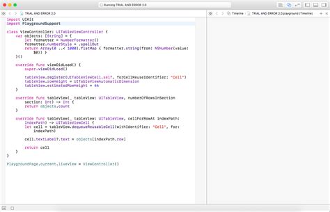 Ios How Can Custom Tableview Cells Be Made In Swift Playground