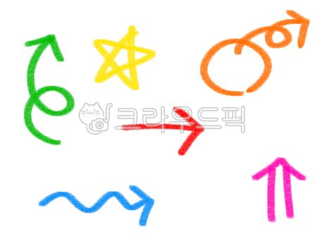 동그라미 채점 시험 색연필 누끼 사진이미지일러스트캘리그라피 Nclump작가