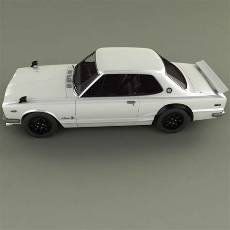 Nissan Skyline Gt R C10 3d Model Turbosquid 2074298