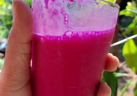 Resep Jus Buah Naga Mix Pisang Oleh Nia Ganjar Cookpad