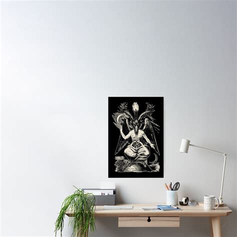 Baphomet Poster For Sale By Bela Manson Redbubble