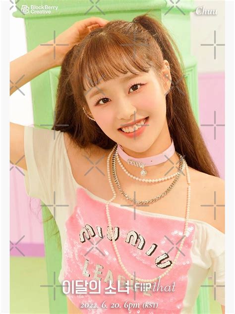 Chuu Loona Flip That Poster For Sale By Lainysshop Redbubble