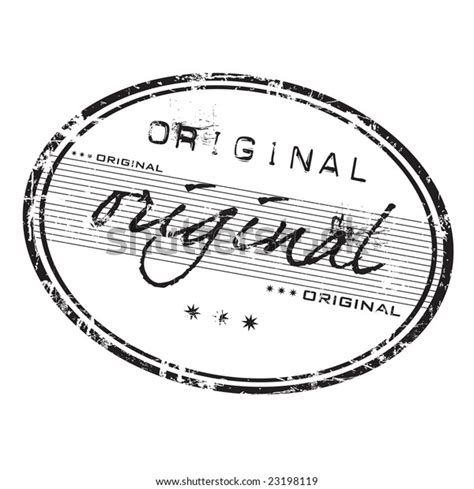Grunge Office Rubber Stamp Word Original Stock Vector Royalty Free