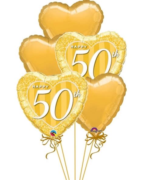 50th Wedding Anniversary Balloons