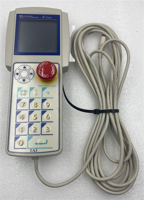 Iai Rca T Robo Cylinder Controller Teaching Pendant Novus Ferro Pte Ltd