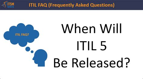 When Will Itil 5 Be Released Itsm Docs Itsm Documents And Templates