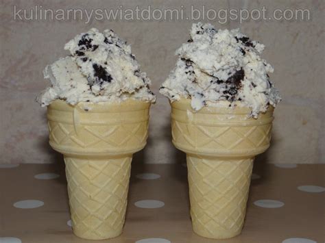 Kulinarnyswiatdomi Lody Z Ciasteczkami Oreo
