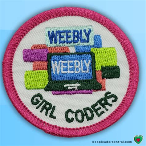 Weebly Girl Coders Fun Patch Fun Patch For Girl Scouts