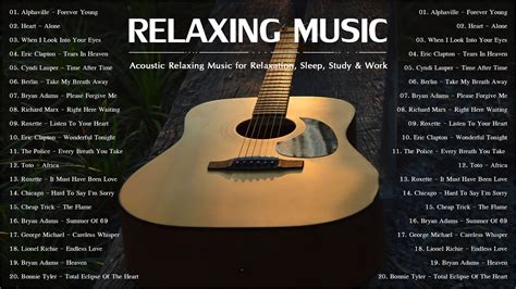 Acoustic Relaxing Music Best Relaxing Songs S S Stress Relief