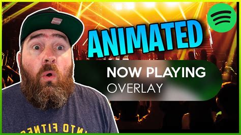 Easy Animated Now Playing Overlay For Spotify Youtube