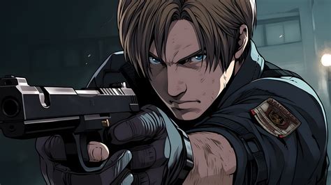 Leon S Kennedy Desktop Wallpaper Resident Evil Wallpaper In 4k