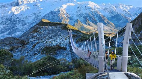 Doc Reveals First Pictures Of Massive New Aoraki Mount Cook Swing