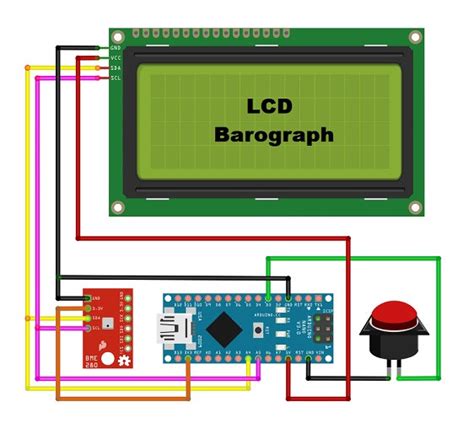 Arduino Barometer Barograph With Bme280 Sensor Anduino Maker Pro