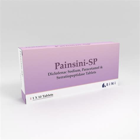 Diclofenac Sodium Paracetamol And Serratiopeptidase At Best Price In
