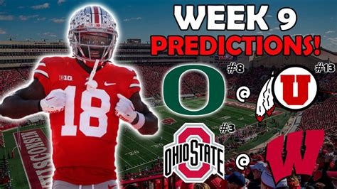College Football “week 9” Predictions Were So Back Youtube